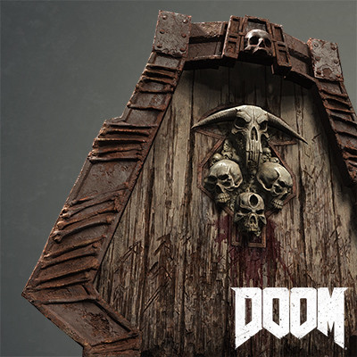 ArtStation - DOOM- Hell Assets