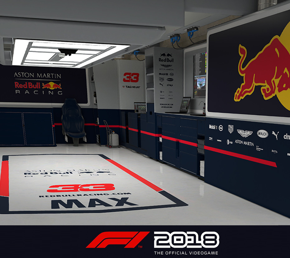 ArtStation - F1 2018 - Garages