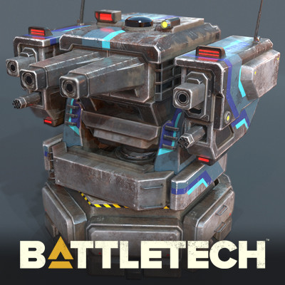 ArtStation - BATTLETECH - Heavy Turret