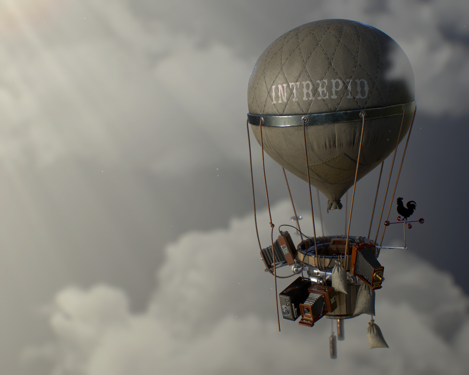 ArtStation - Aerial Reconnaissance balloon