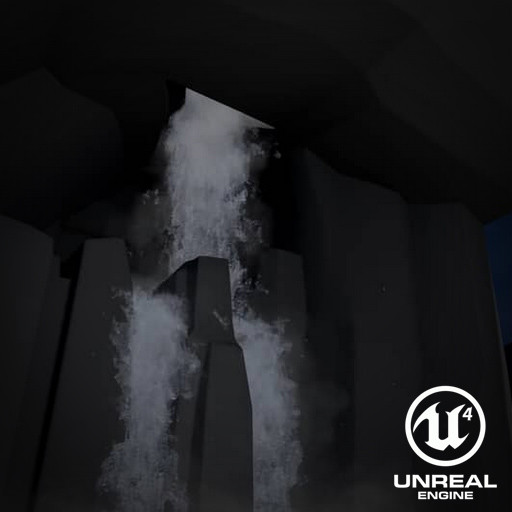 ArtStation - Unreal Engine 4 Particle effect - Waterfall