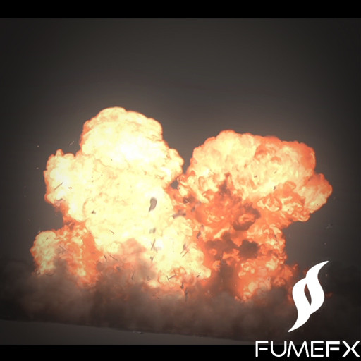 ArtStation - Explosion FX - 3DS MAX / Fume Fx Explo