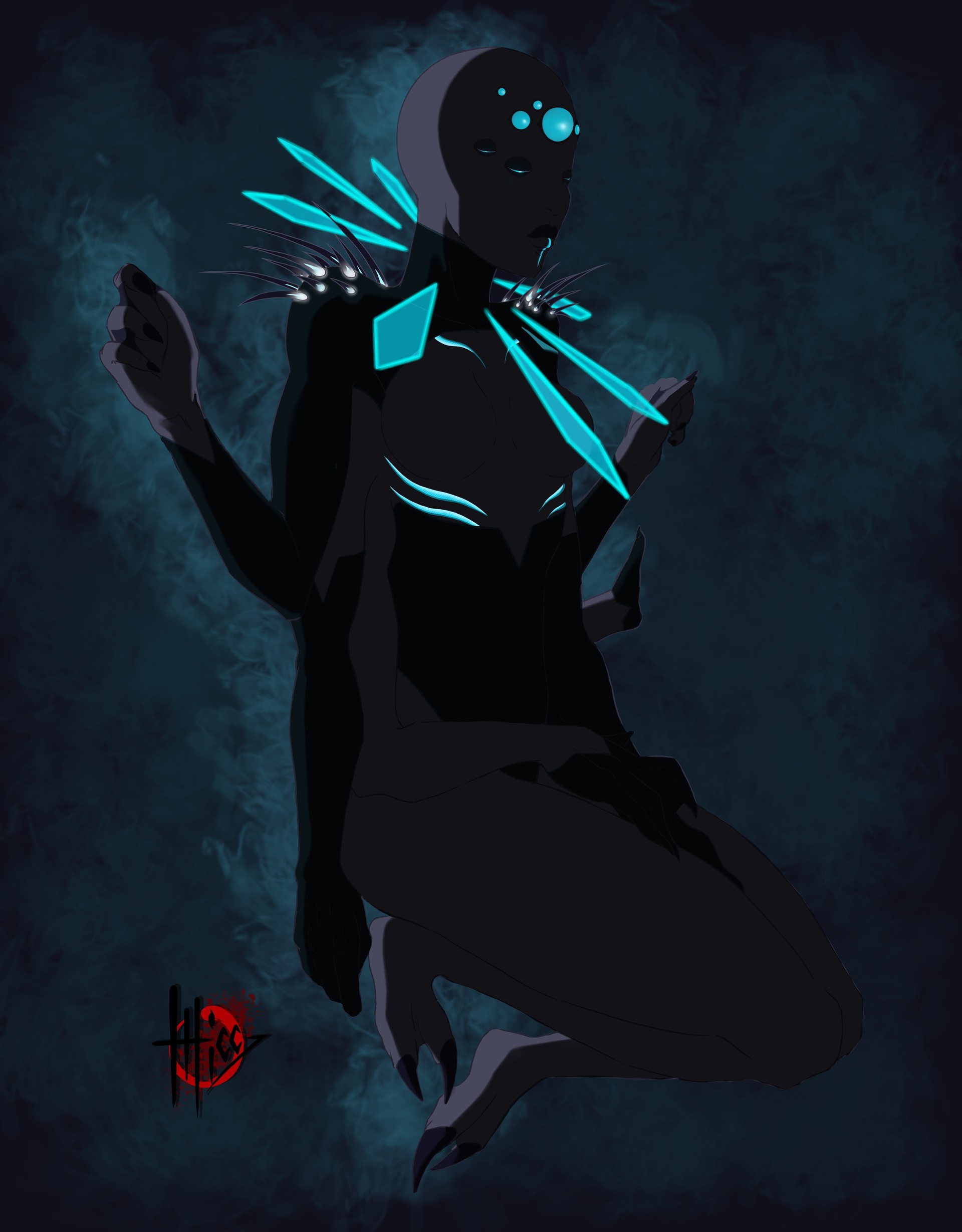 ArtStation - Spider fish