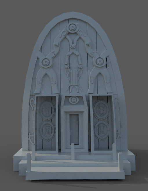 ArtStation - Temple 3D Temple