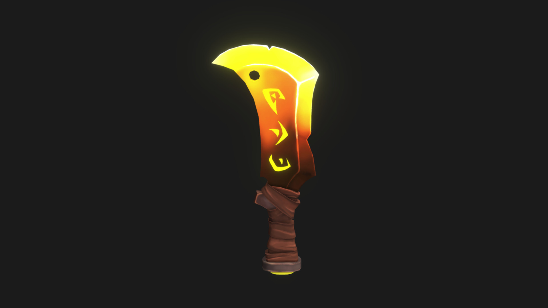 ArtStation - Hand Painted Stylized Dagger
