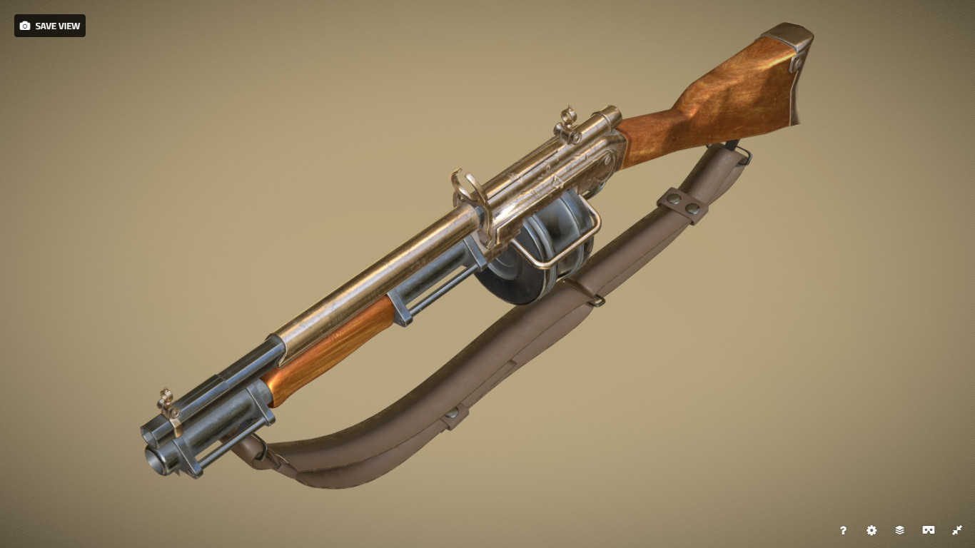 ArtStation - Concept gun model