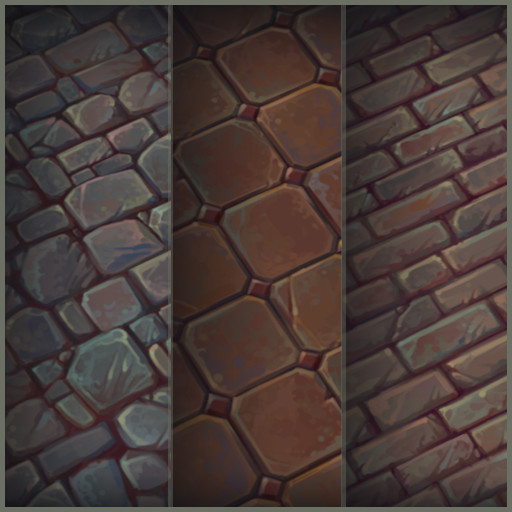 ArtStation - Hand painted textures 2.0