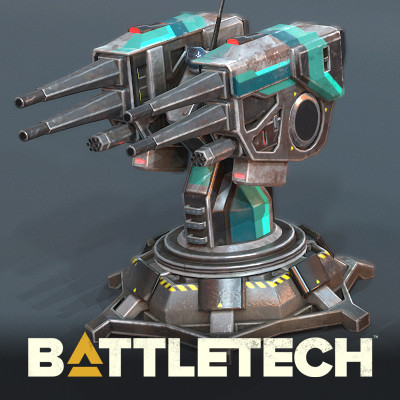 ArtStation - BATTLETECH - Light Turret