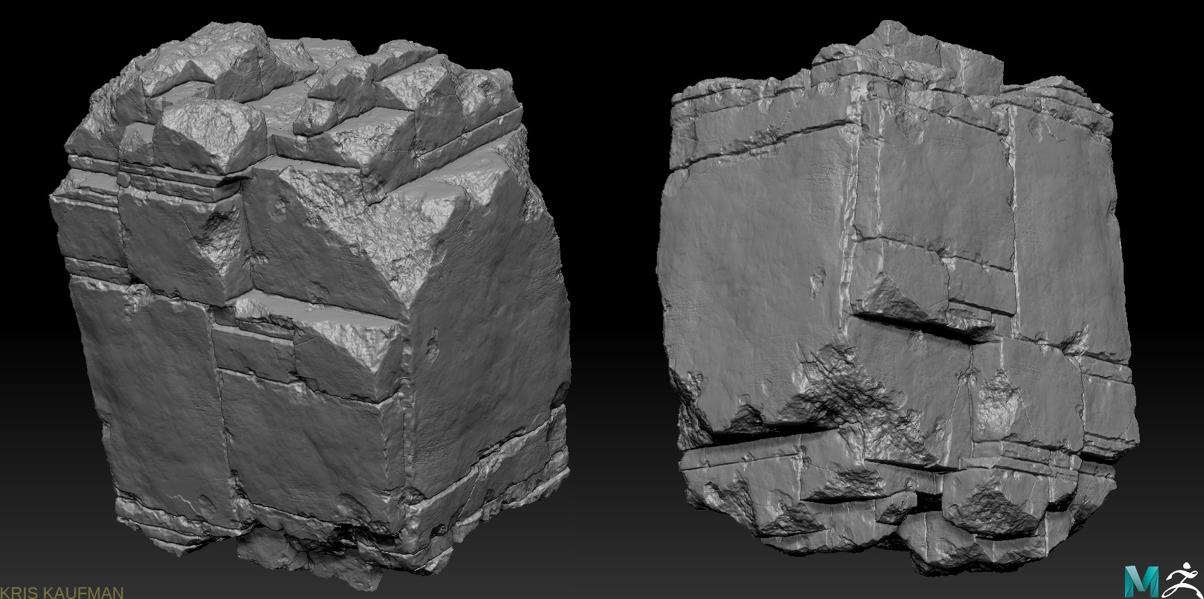 ArtStation - Rock Sculpts