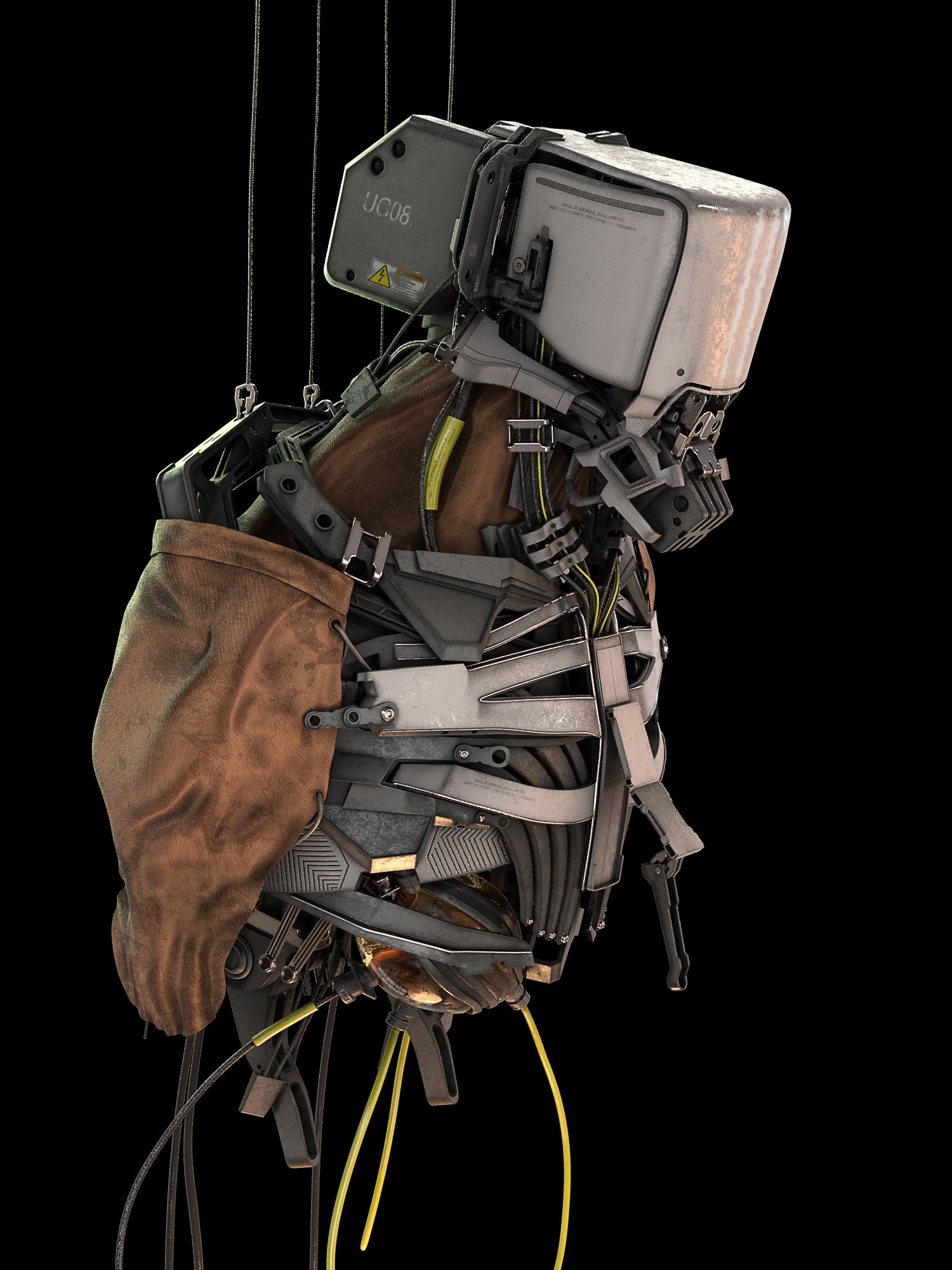 ArtStation - THINK TANK Training Center / Hard Surface Modeling_WRECK