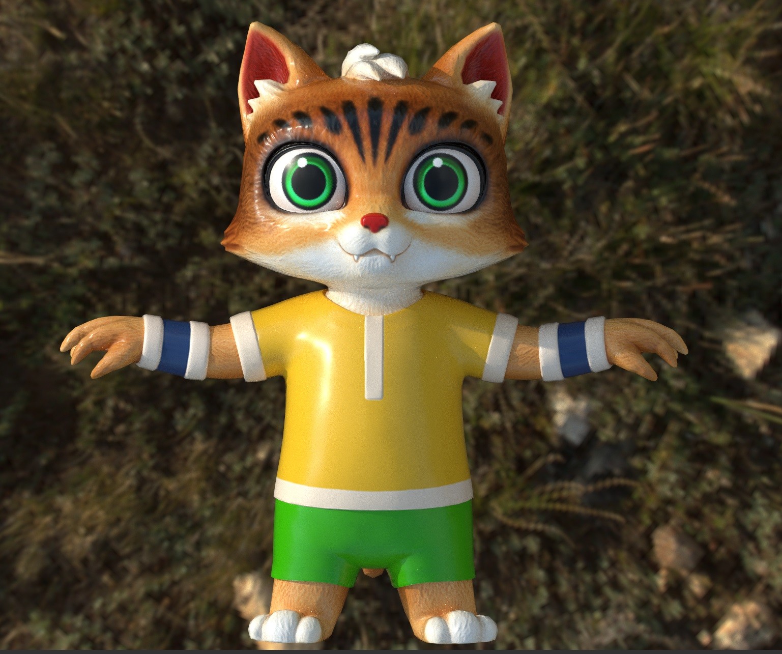 ArtStation - Cat for mobile game