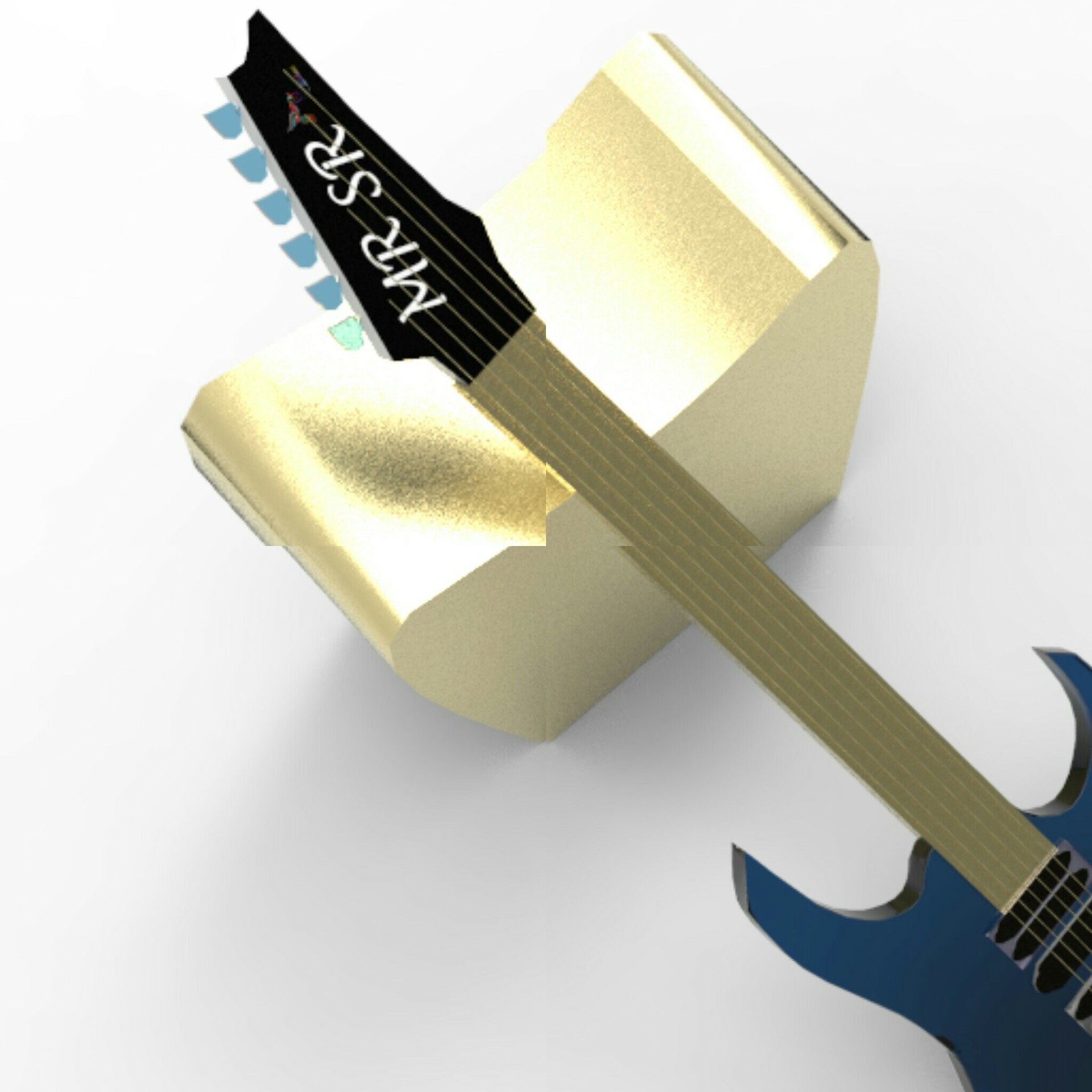 ArtStation - 3d Guitar