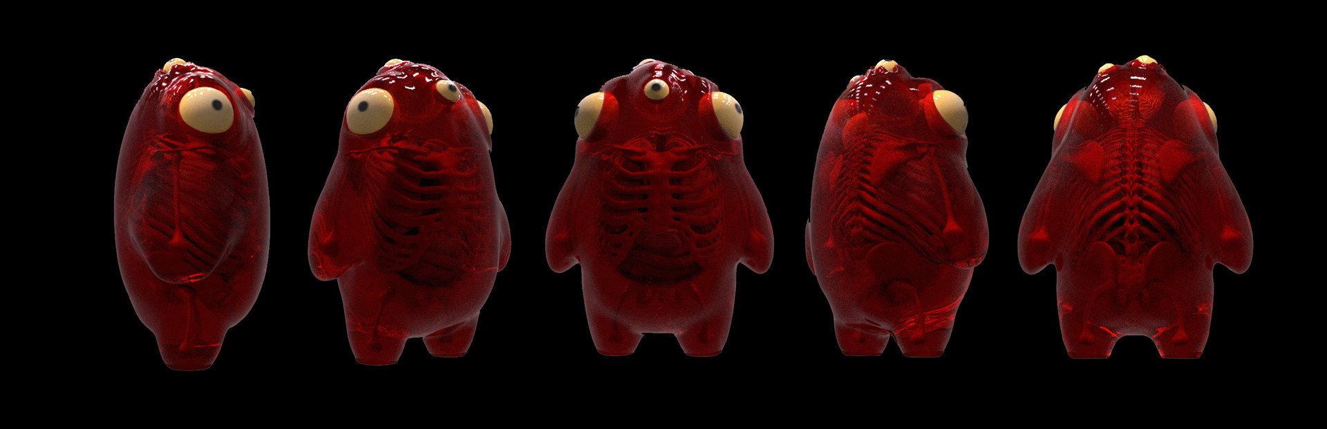 ArtStation - Tim, the Translucent Alien