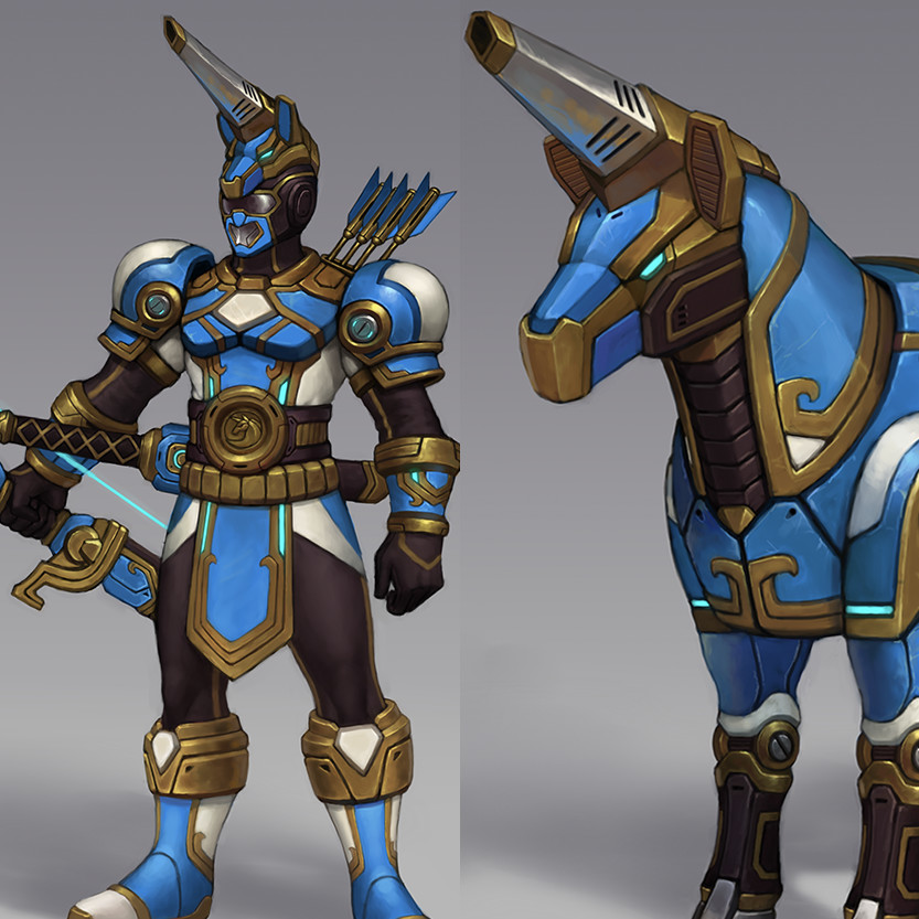 ArtStation - Sentai Ranger Blue