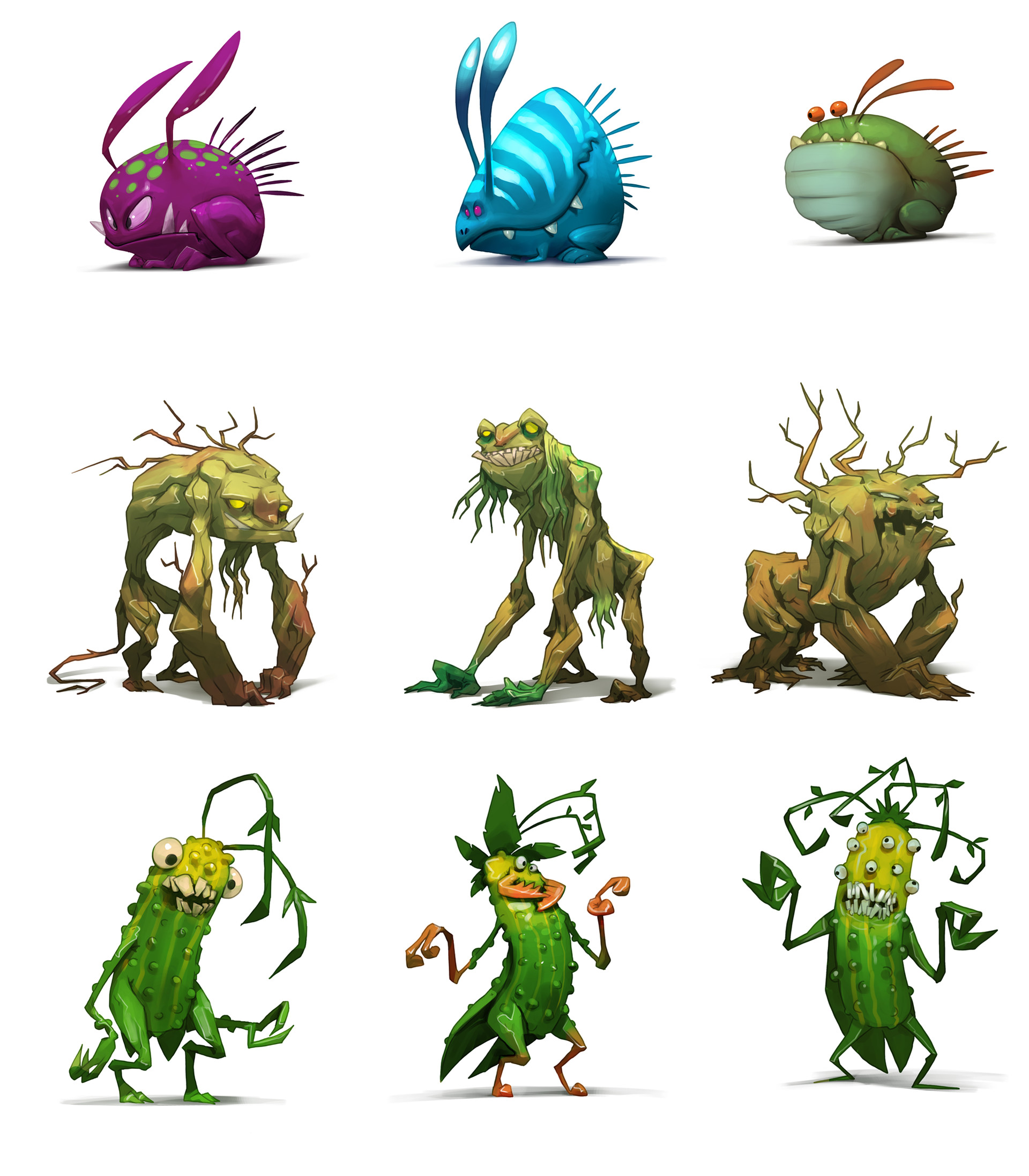 ArtStation - Mixed creatures