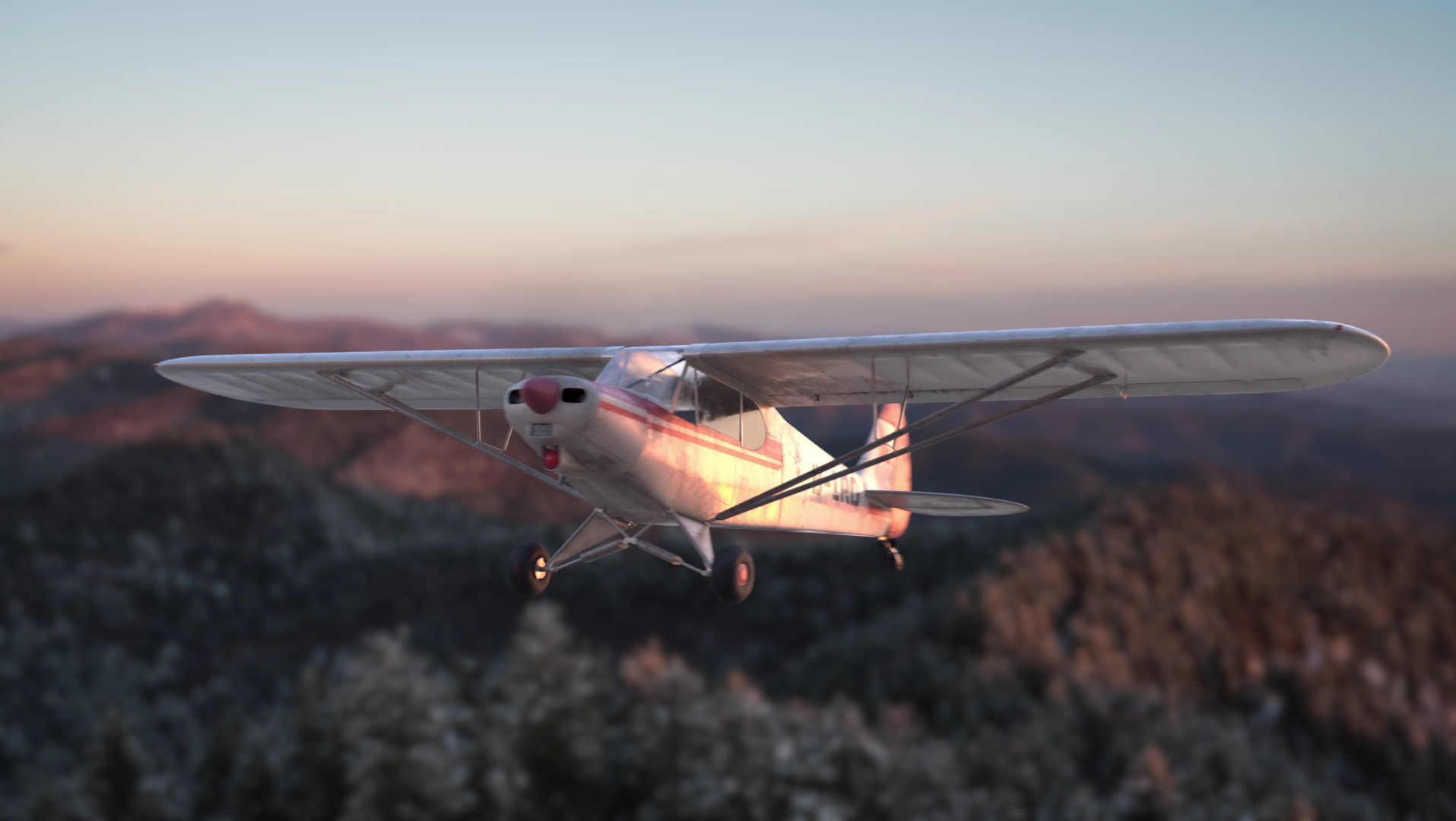 ArtStation - Piper PA-18