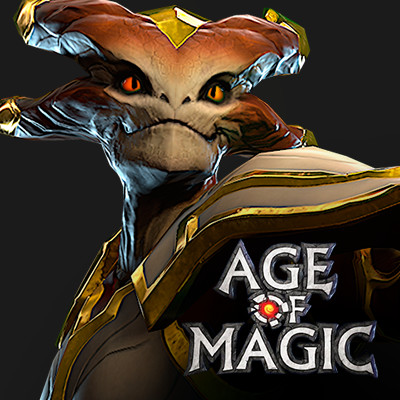 ArtStation - In-game character for Age of Magic: Kharannah