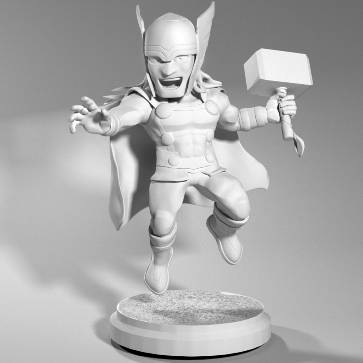 ArtStation - THOR cartoon