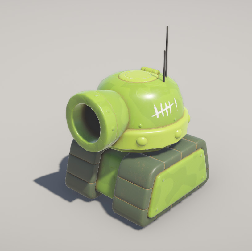 ArtStation - Stylized Tank
