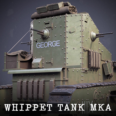 ArtStation - Whippet Tank [HP]