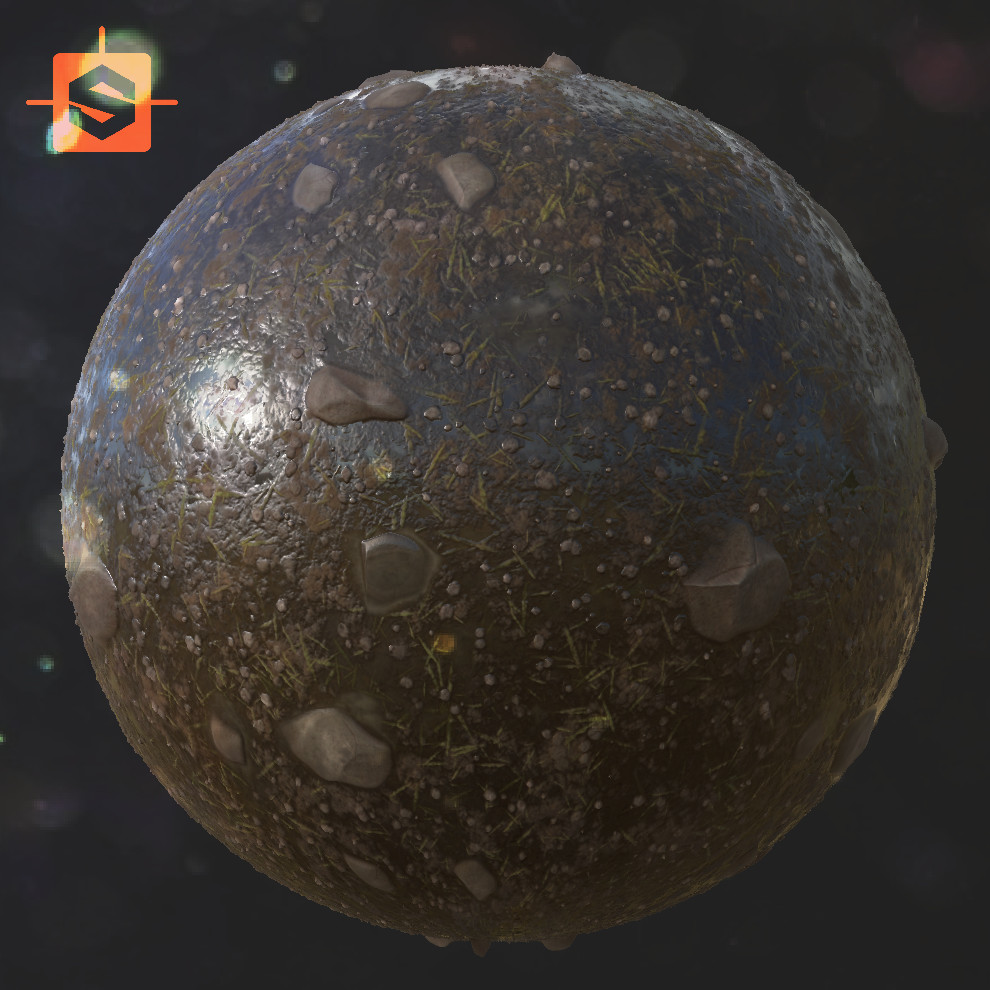ArtStation - Marshy Stones Substance