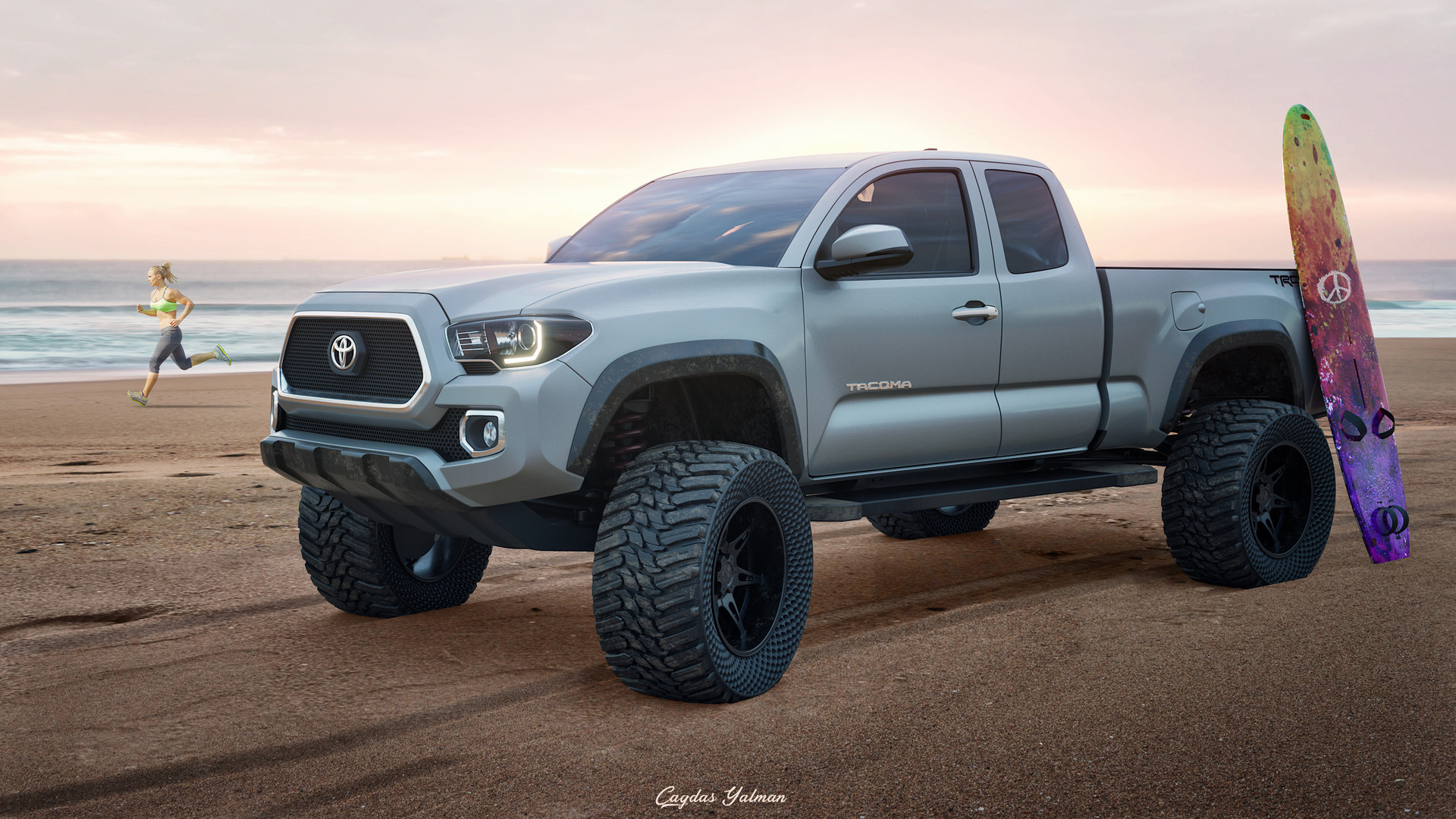 ArtStation - Toyota Tacoma - V2