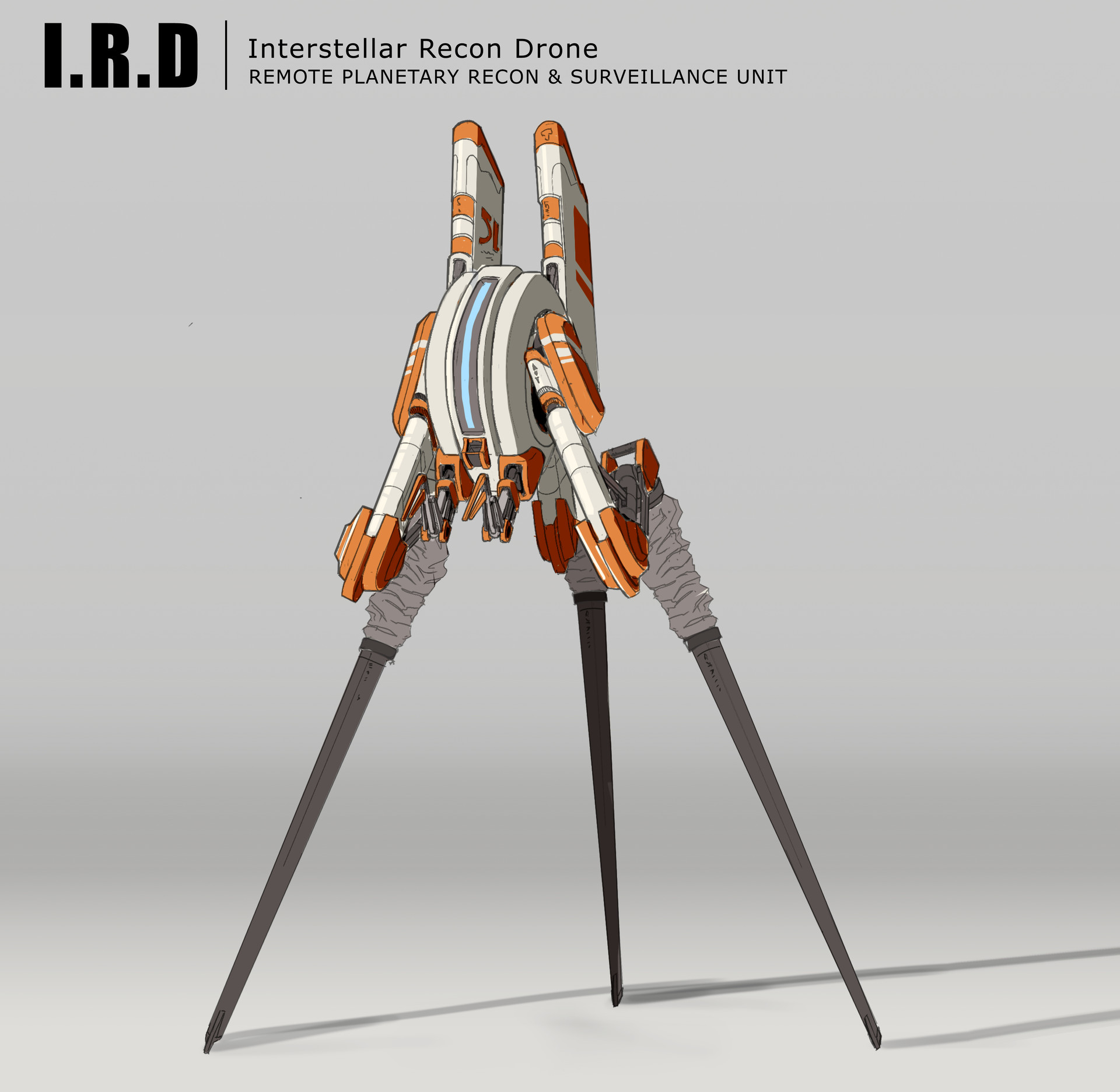 ArtStation - I.R.D. - Interstellar Recon Drone
