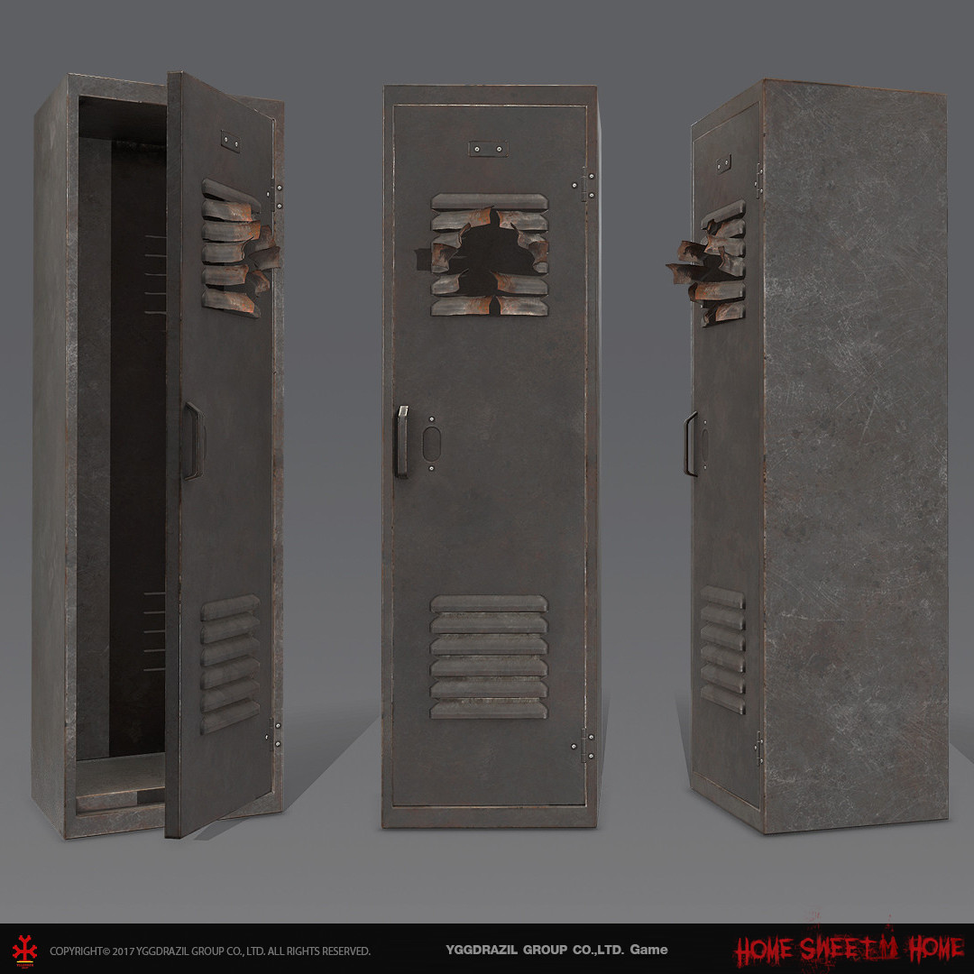 ArtStation - Home Sweet Home : Lockers