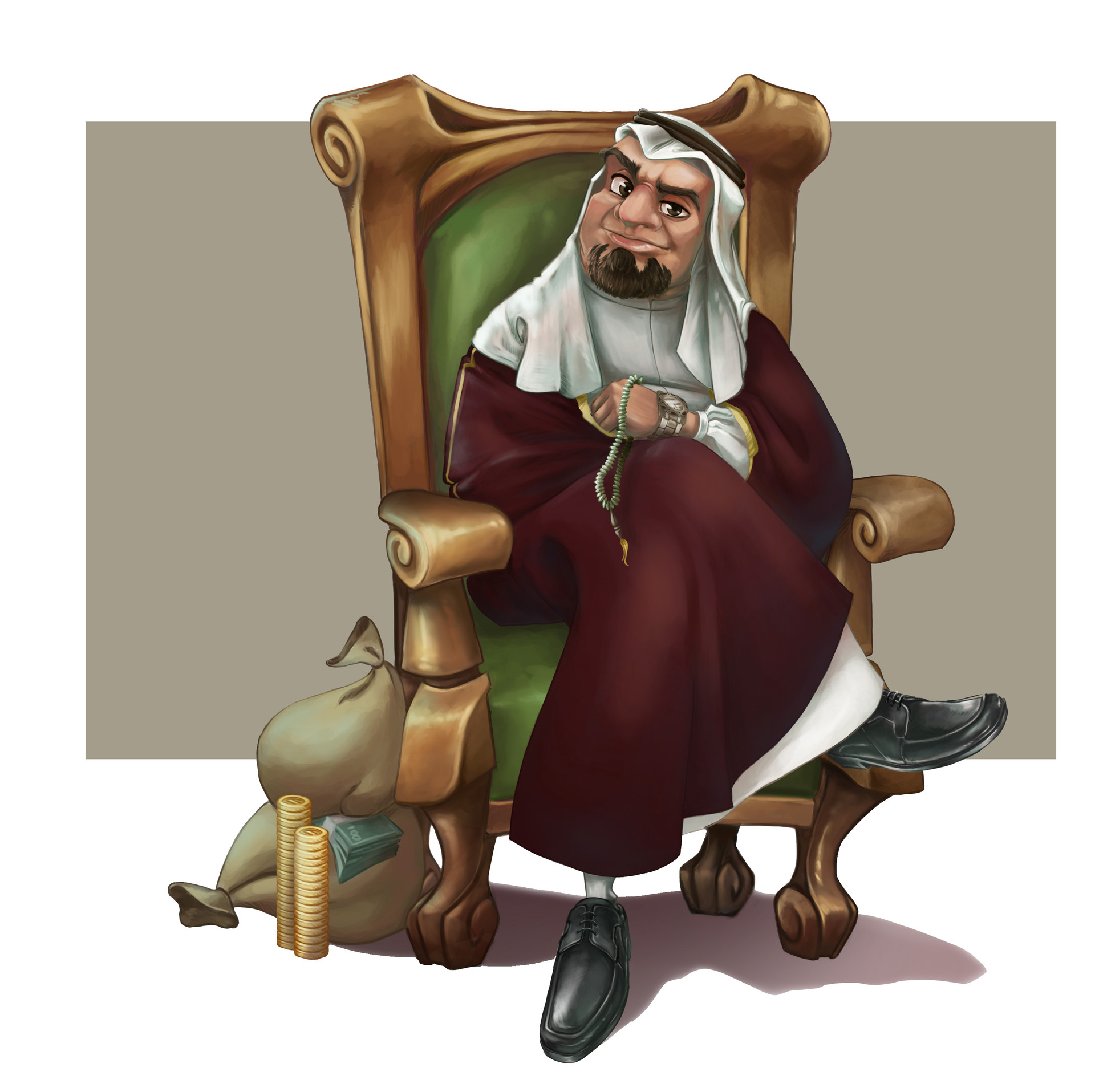 ArtStation - El Wasta Card Game