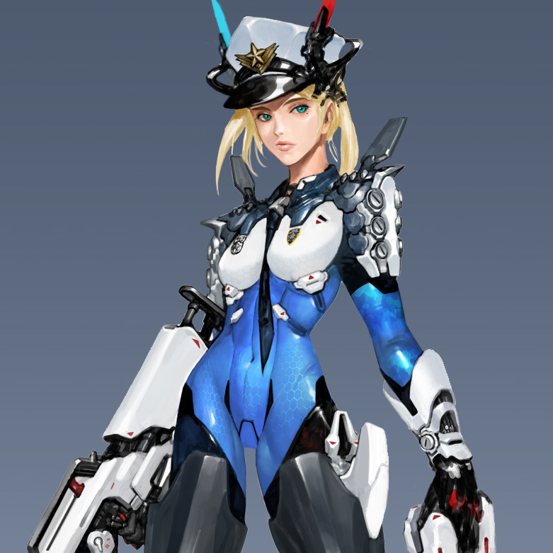 ArtStation - Spacecop - Jena clarke