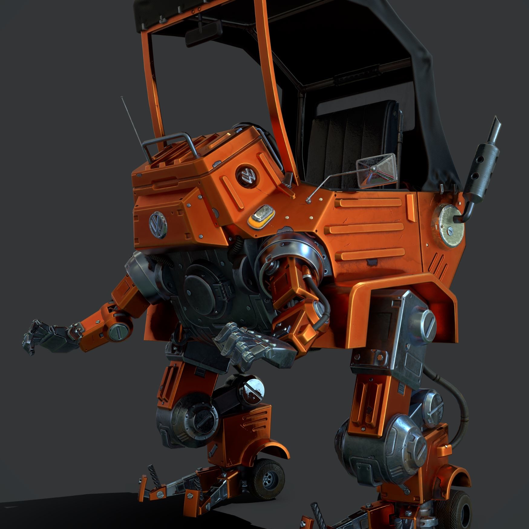 ArtStation - Robot - VW Type - 181M (Mecha)