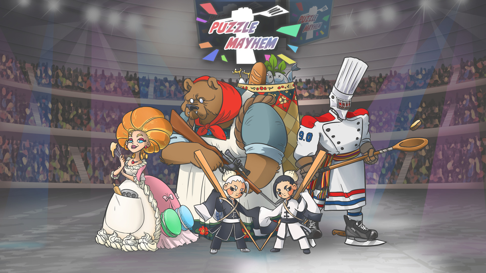 ArtStation - Puzzle Mayhem (Working Title)