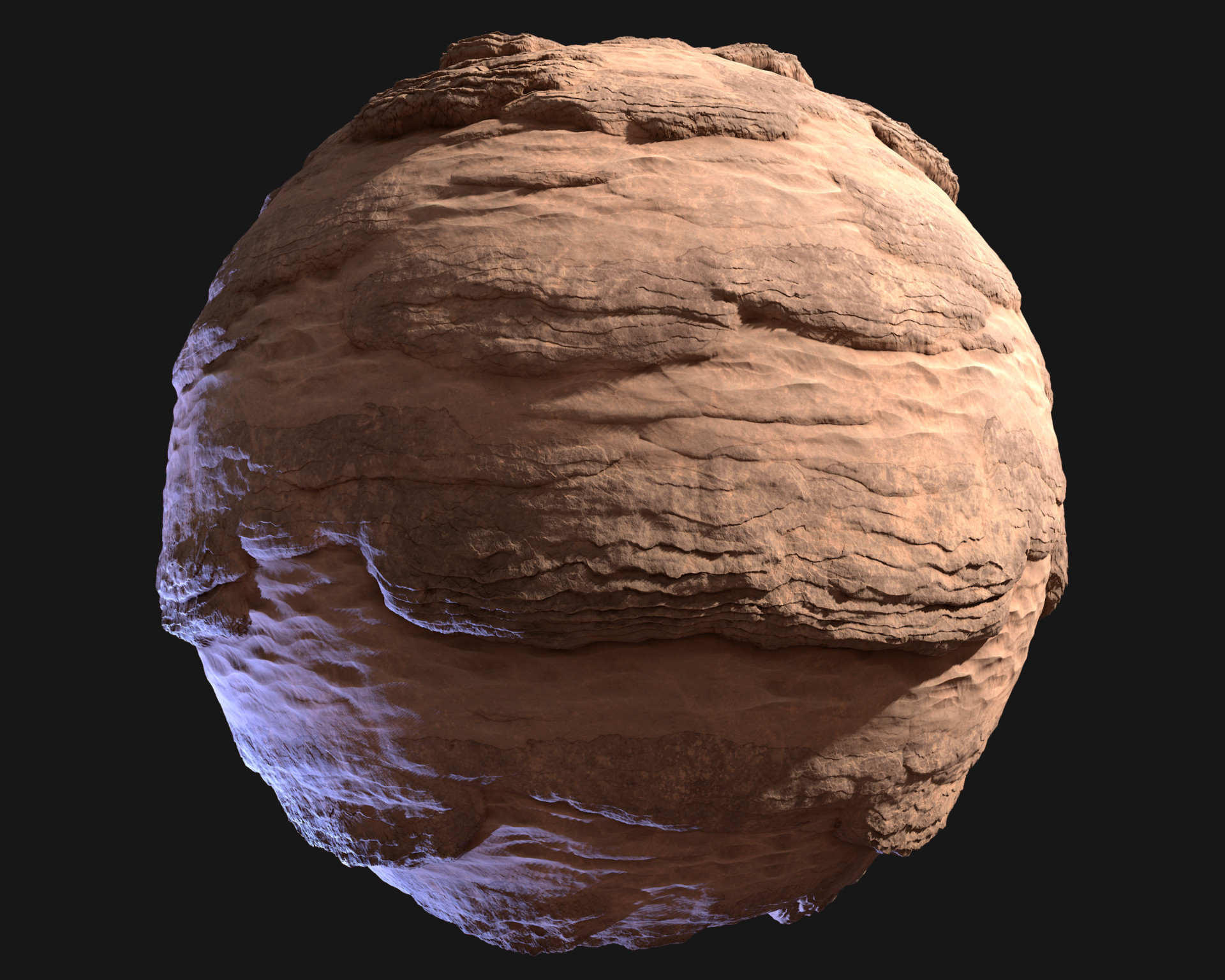 Gérald Cerullo - Desert Striated Bedrock