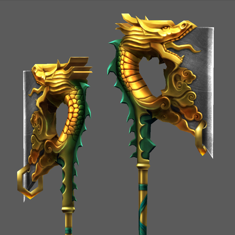 ArtStation - Hand-Painted Weapon