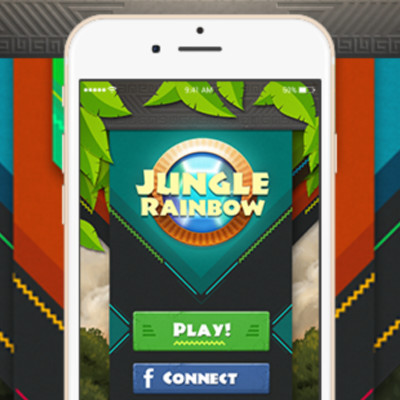 ArtStation - Jungle Rainbow - Game UI Design Concept