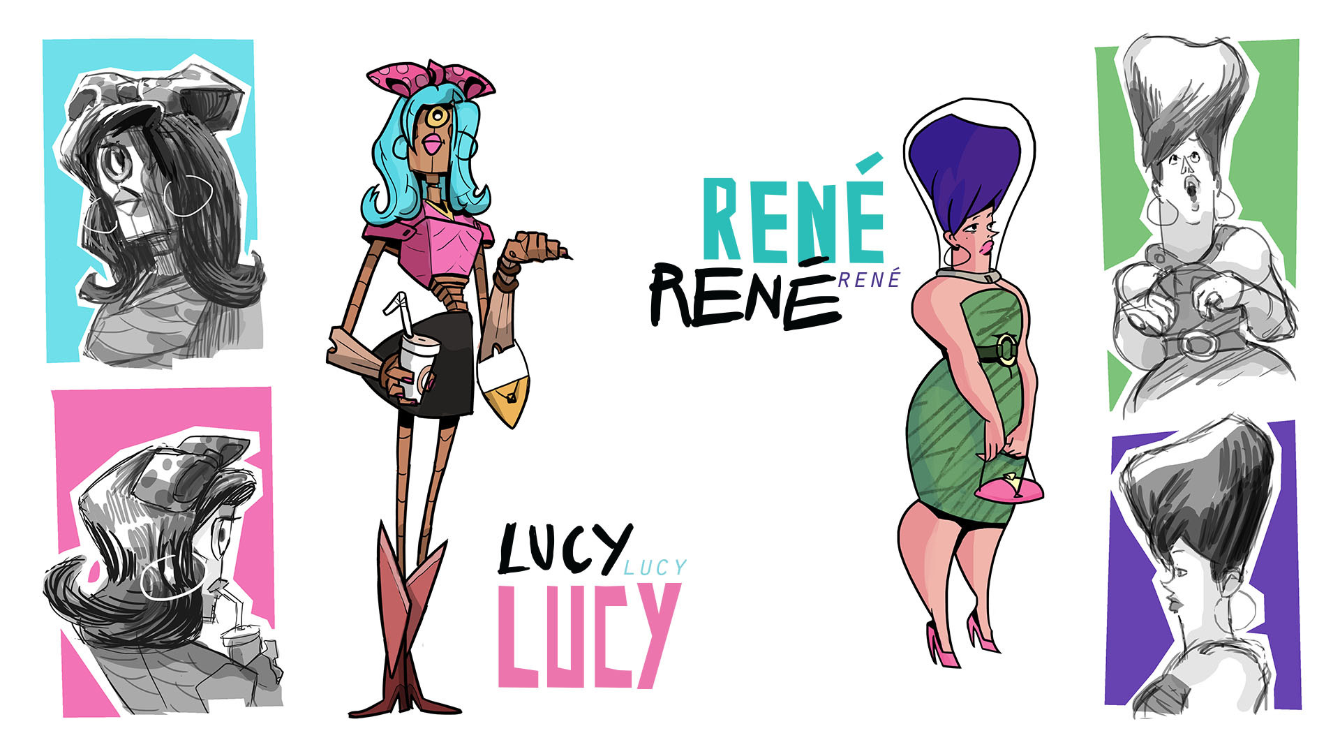 ArtStation - Welcome to the Red Rock - Character Studies