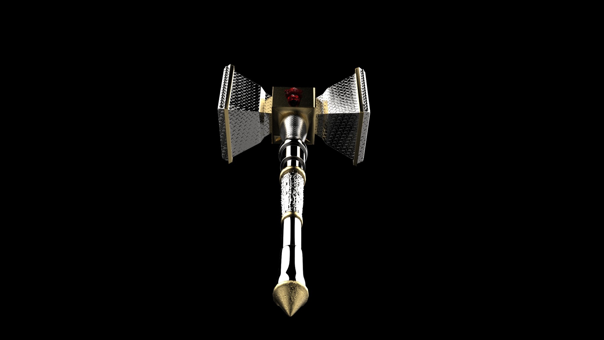 ArtStation - dwarf war hammer