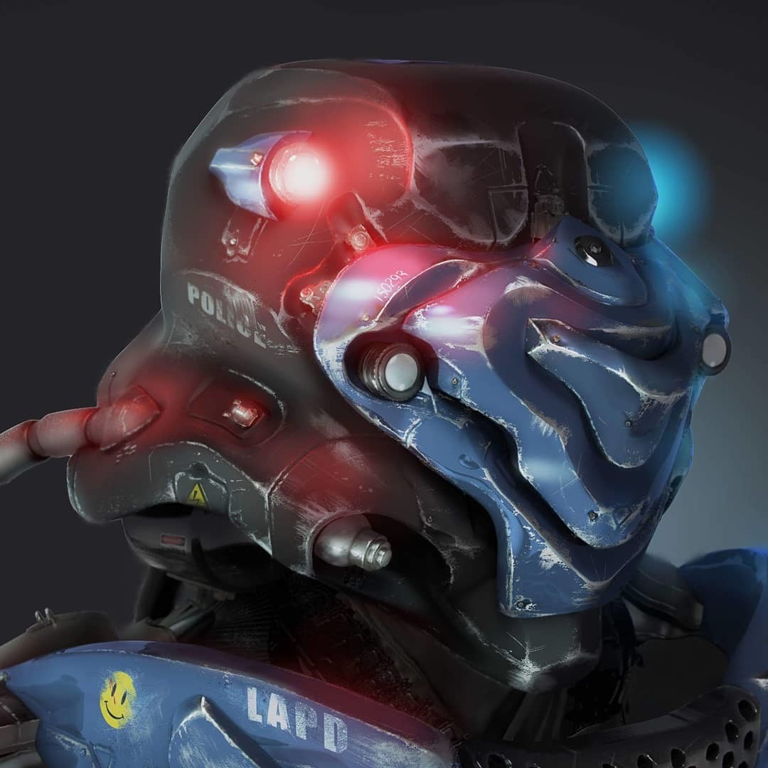 Michele Santoruvo - Hi-Tech Police Armor