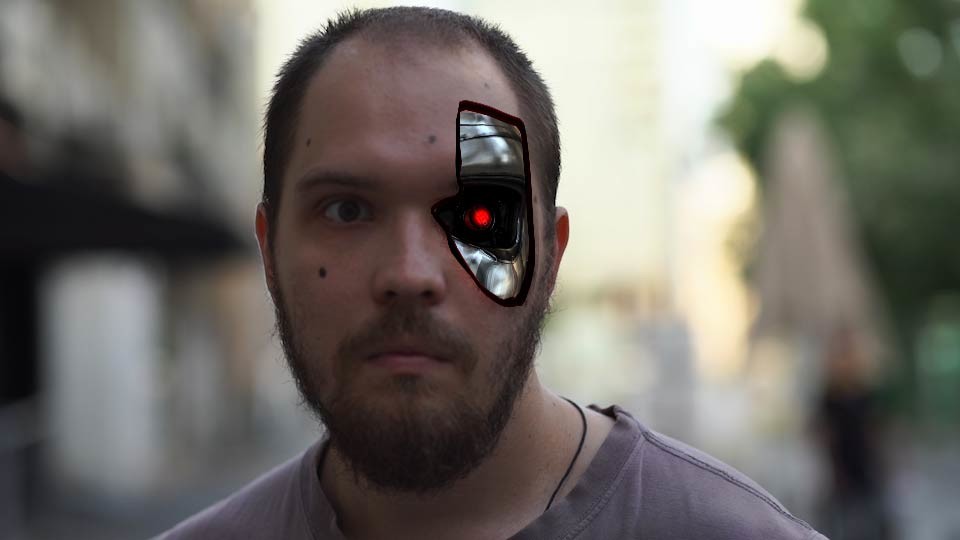 ArtStation - Terminator face