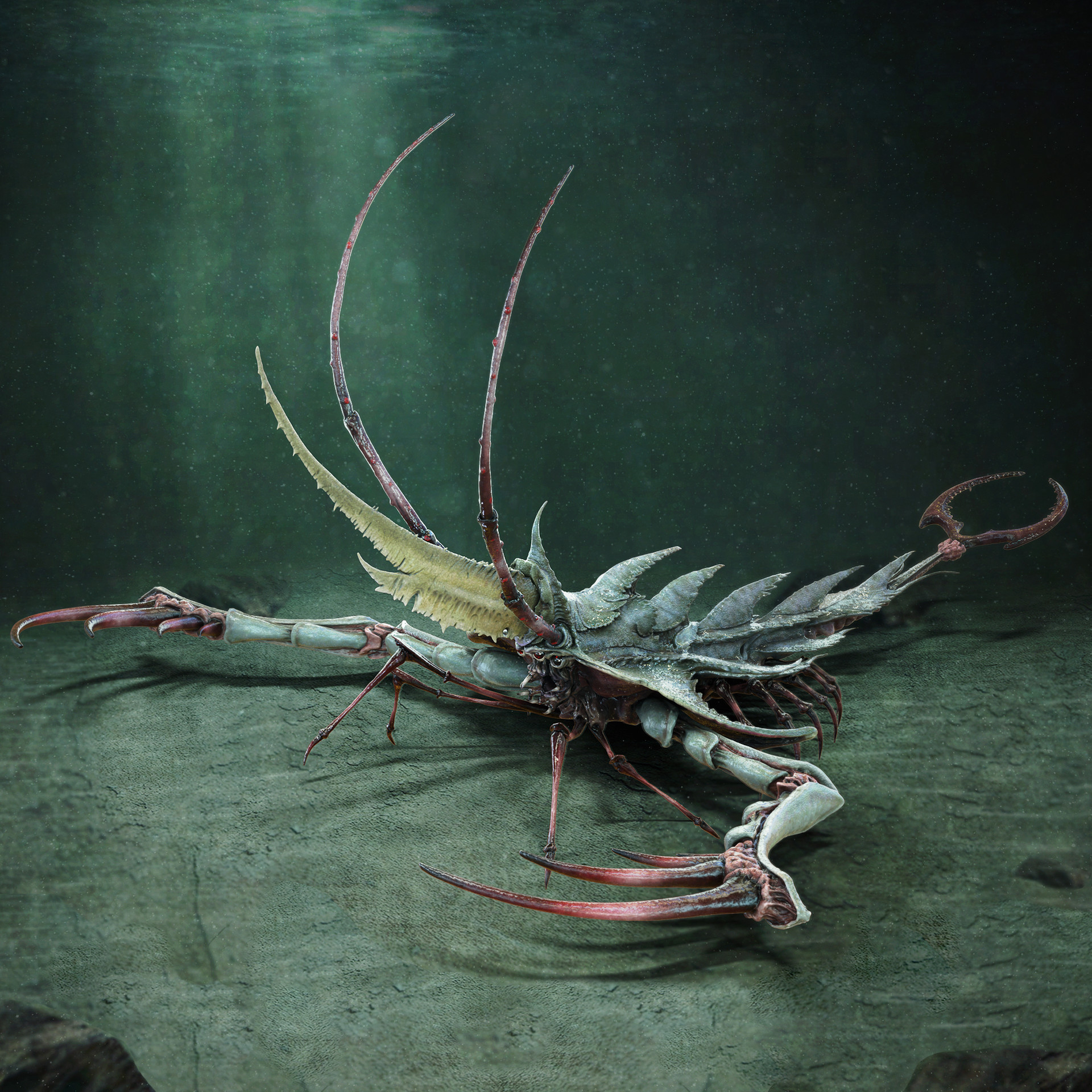 ArtStation - Praying Prawn