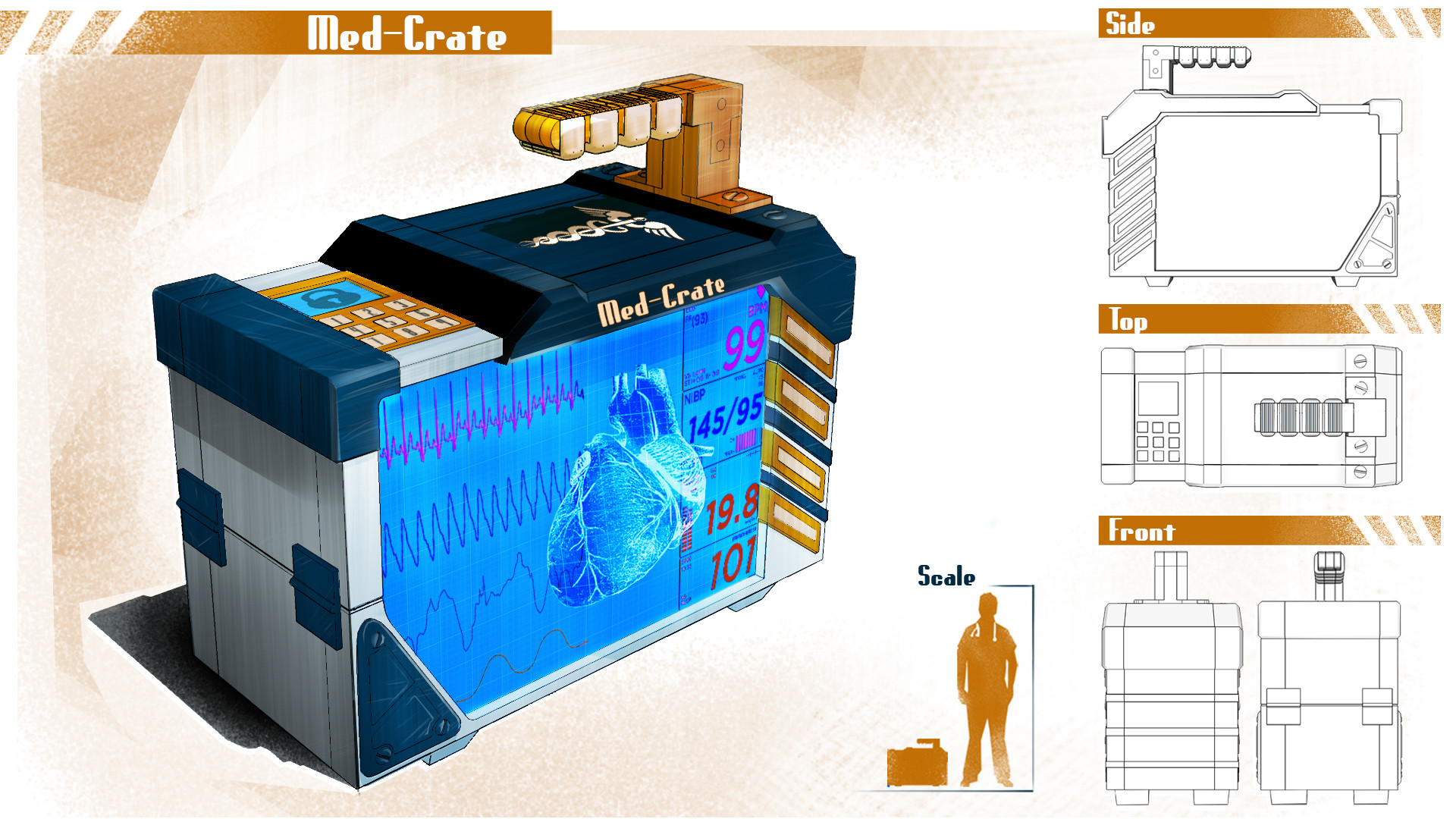 ArtStation - Medical crate