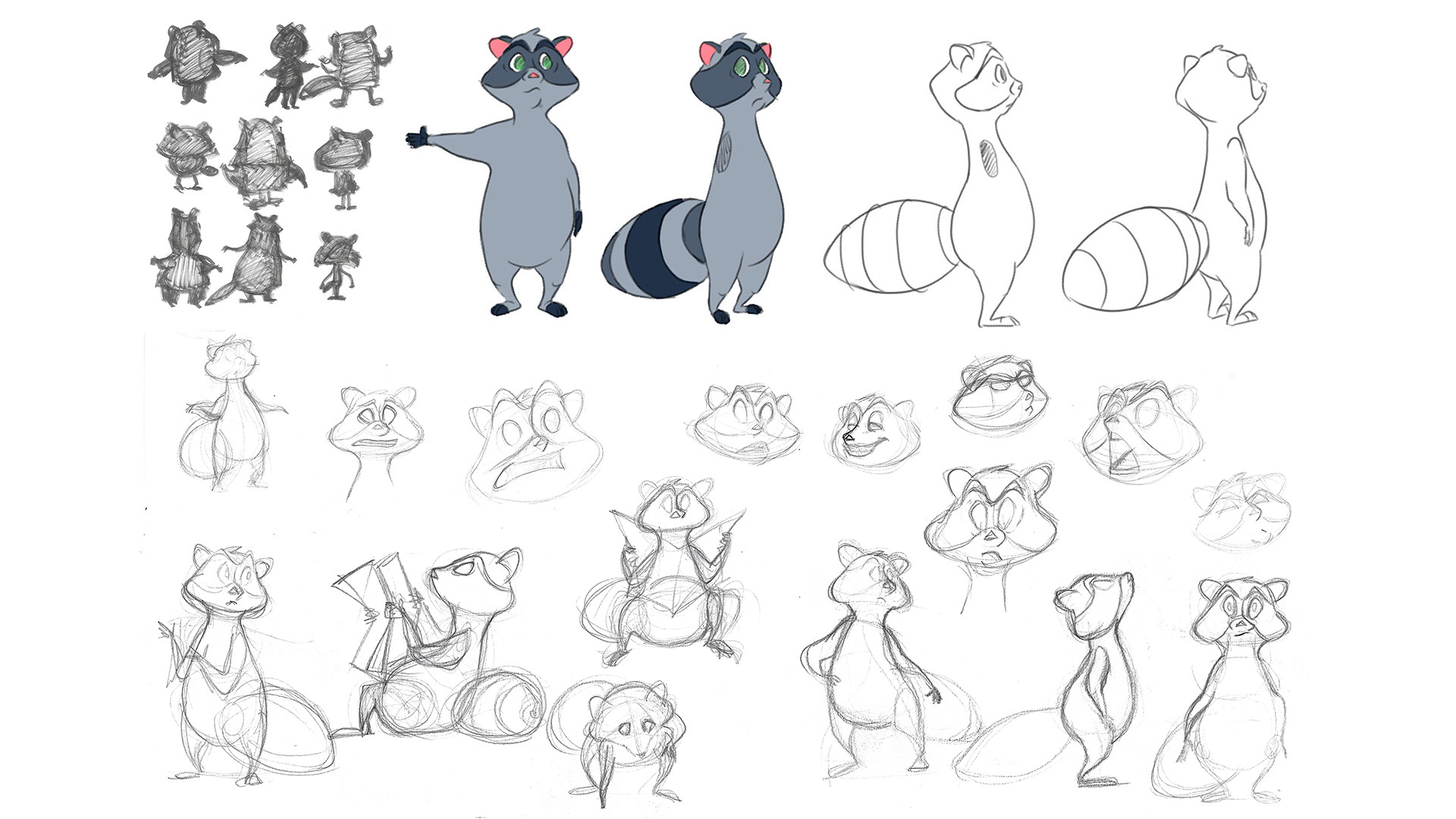 ArtStation - Animation Film character designs