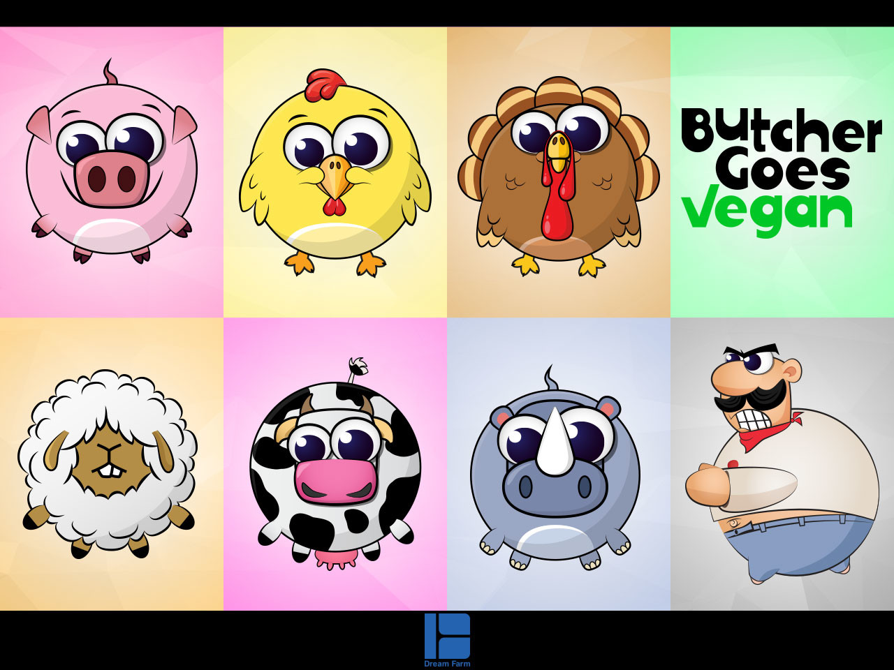 ArtStation - Butcher goes Vegan | game character design