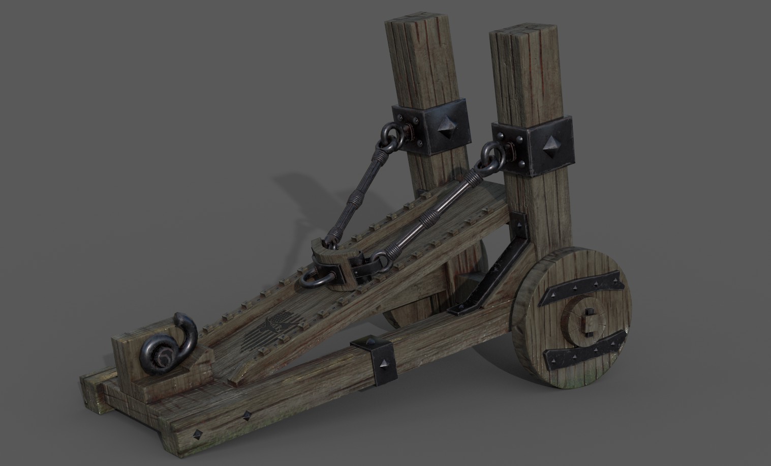 ArtStation - Catapult - Vehicle
