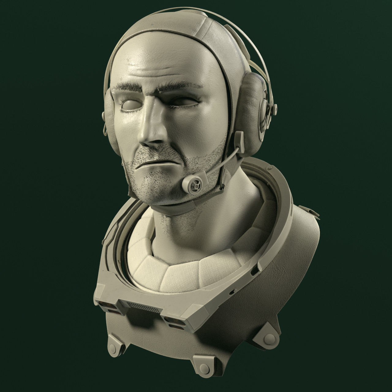 ArtStation - Retro Spaceman