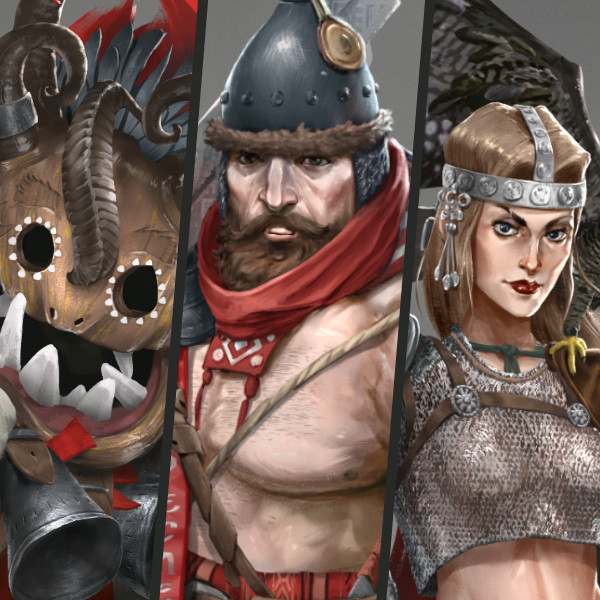 ArtStation - Slavic Warriors