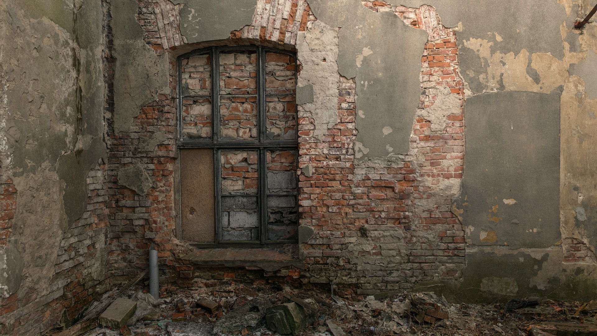 ArtStation - Abandoned building elevation 2