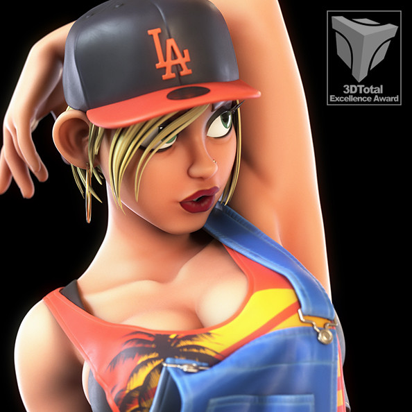 ArtStation - Bloodsport Beatdown - Brook