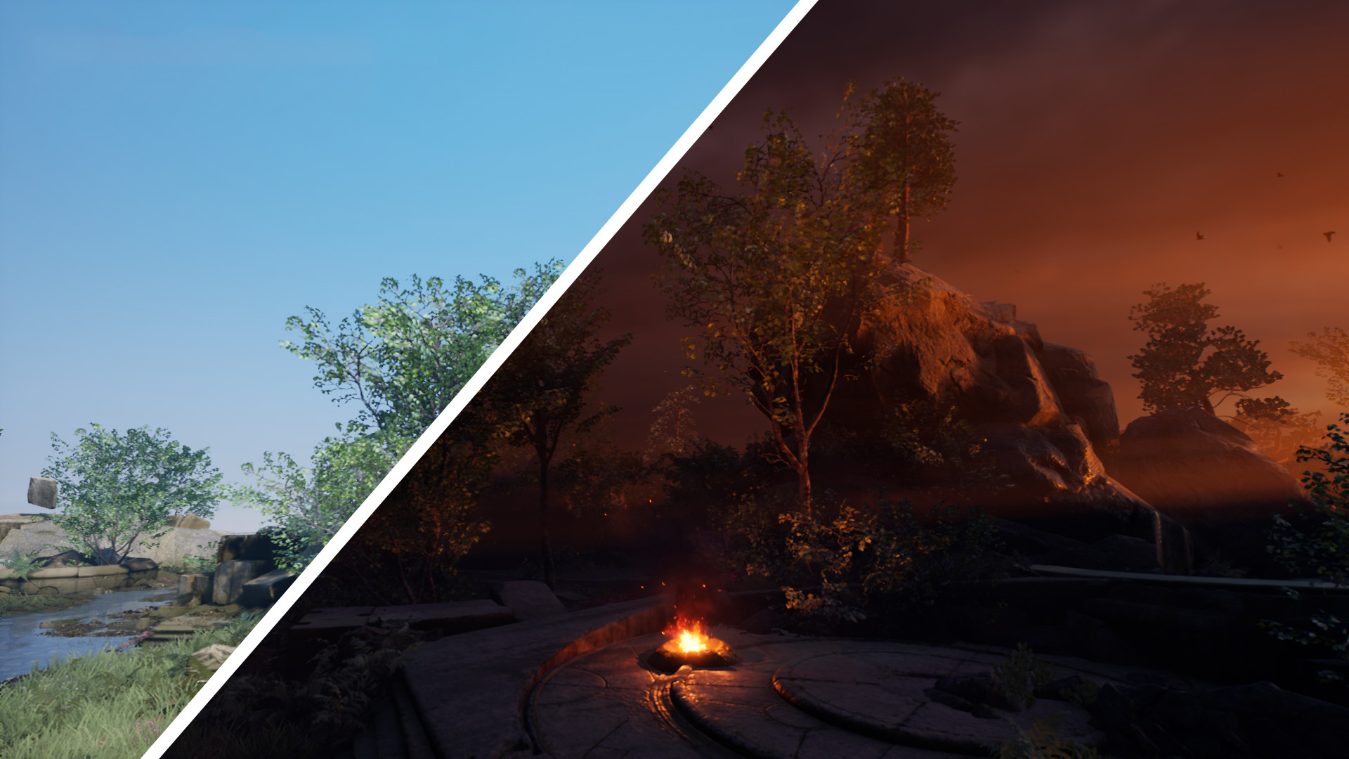 ArtStation - Environment VFX + Lighting Demo