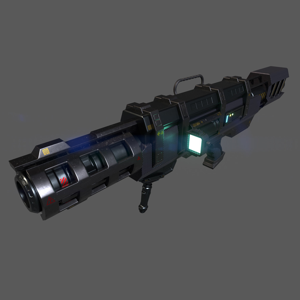 ArtStation - Outpost Zero: Rocket Launcher